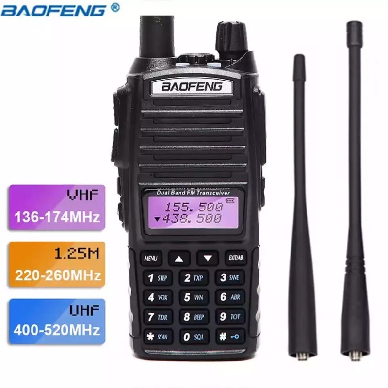 Radio Baofeng UV-82T , walkie profesional Tri Banda